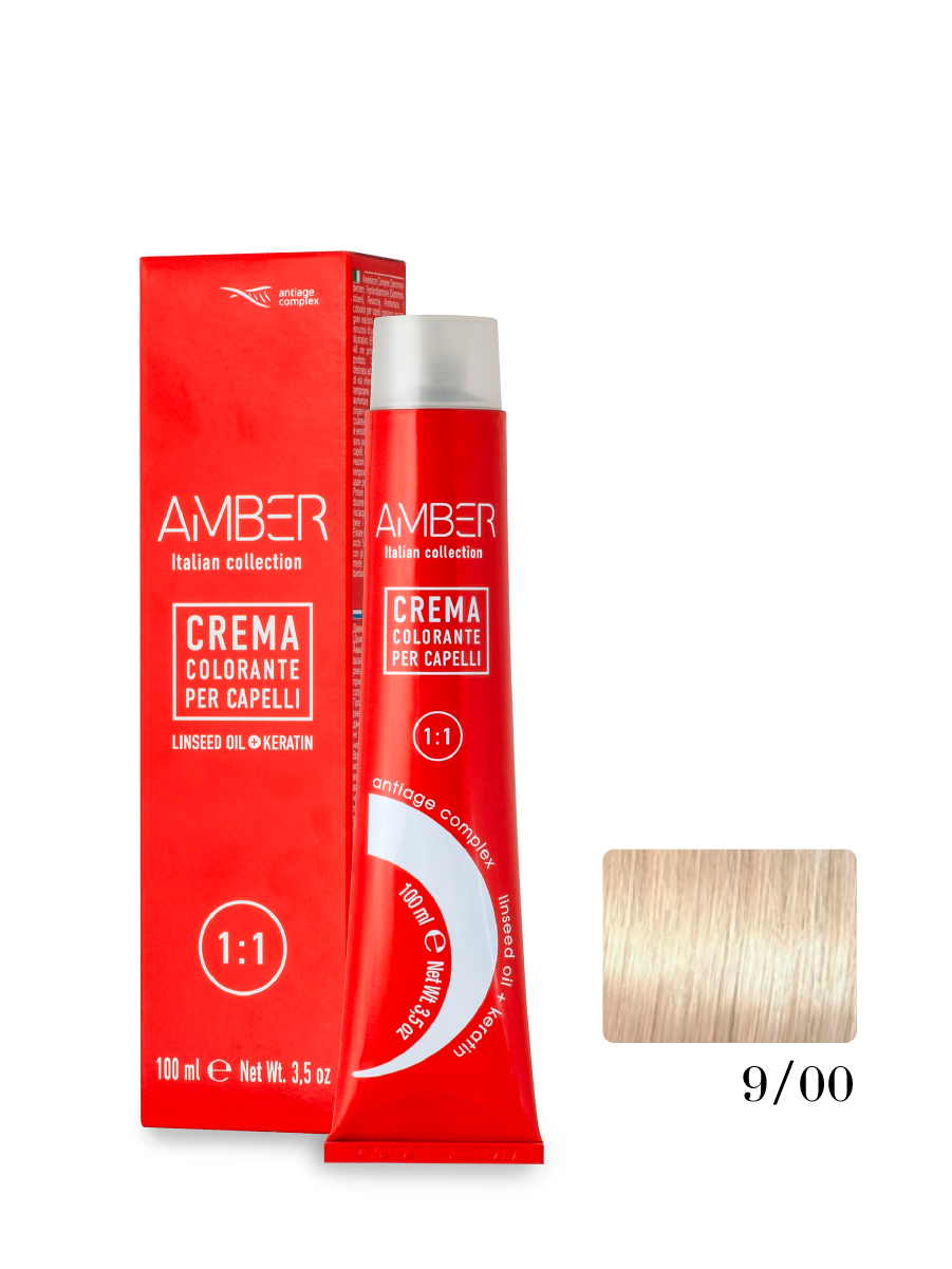 Крем-краска AMBER 9/00, 100 мл