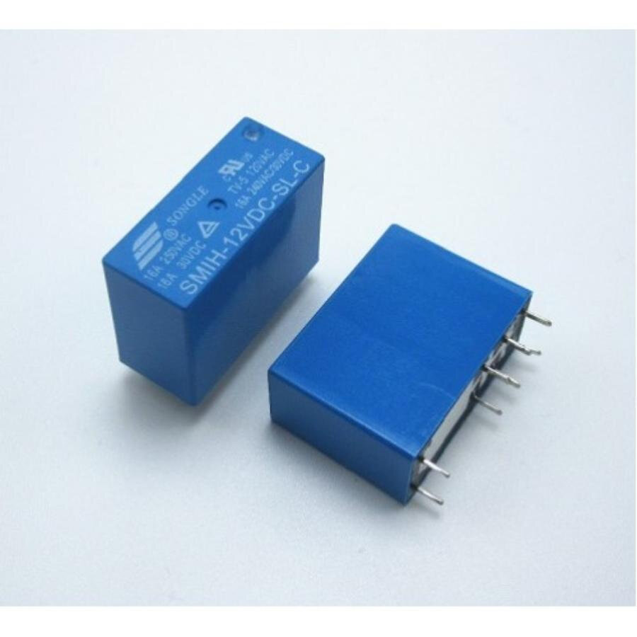 Реле 12v 16a SMIH-12VDC-SL-C