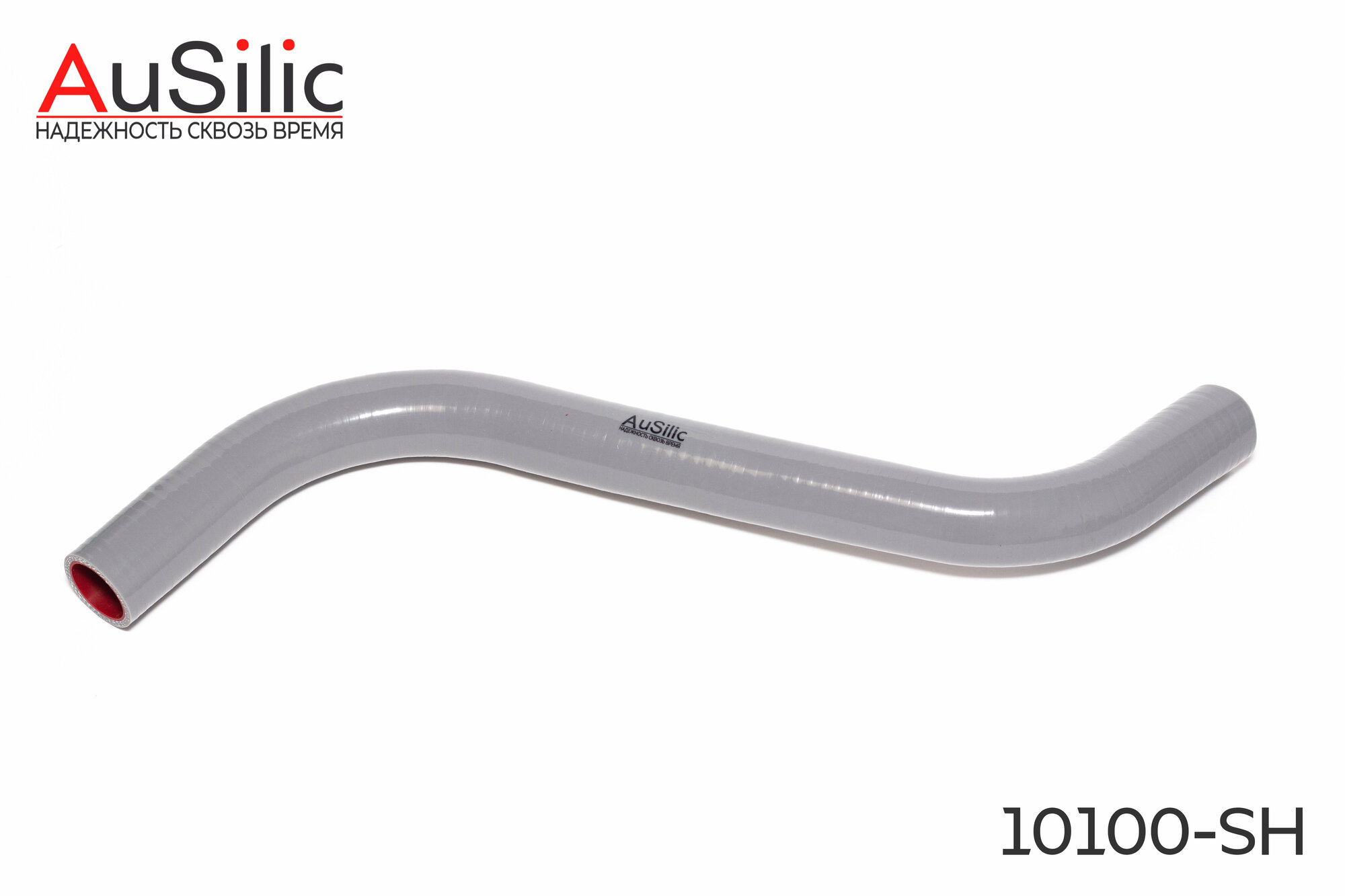 Силиконовый патрубок радиатора нижний AuSilic 10100-SH для Lifan Solano, Lifan 620, Лифан Солано, Лифан для BAC1303111