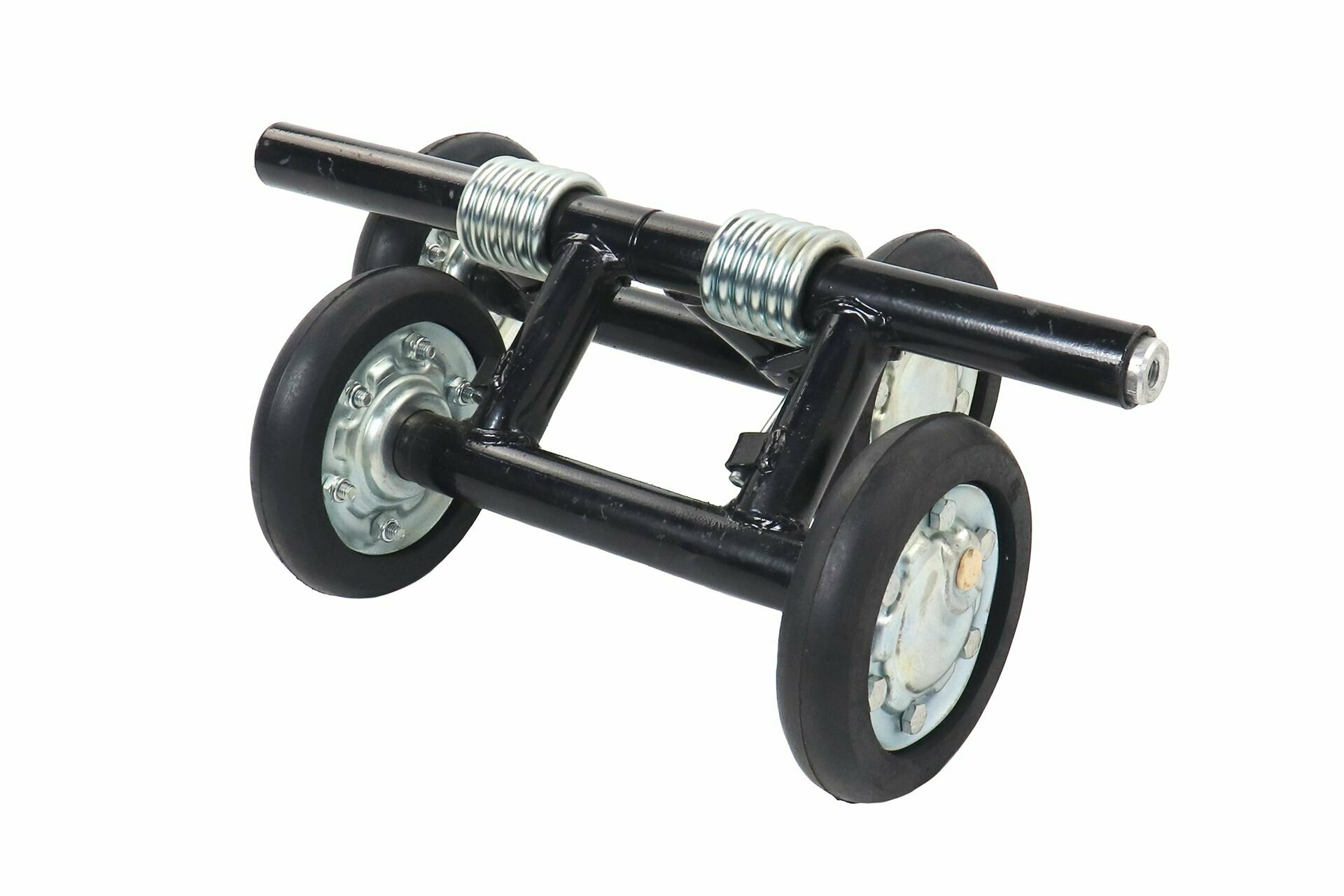 Тележка Буран (широкий резиновый каток) в сборе левая Н. О.