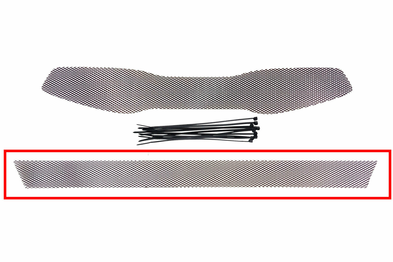 Защитная сетка радиатора для KIA CEED 2015-2018 (II рестайлинг), низ