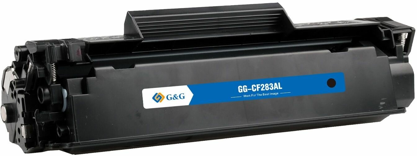 Картридж лазерный G&G черный, 2500 страниц, для HP LJ Pro M125 125FW 125A M127 M127FW FN M201 M225MFP (GG-CF283AL)