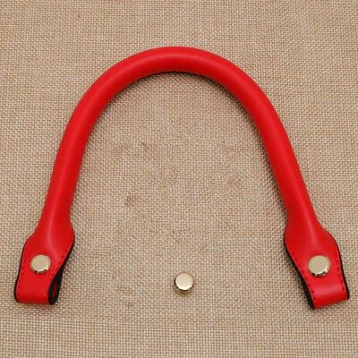 Ремешок для ручной клади, сумки, аксессуары, кожаная ручка, женская сумочка Красный, red 32cm