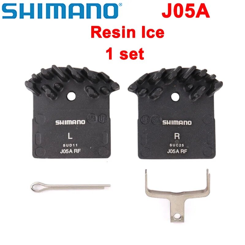 Шимaно тормозные колодки Ice Tech DEORE SLX XT смола J05A 1 SET