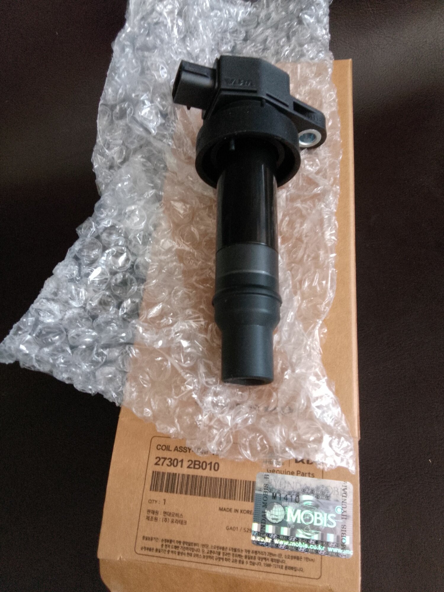 Катушка зажигания 27301-2B010, 1шт. 273012B010