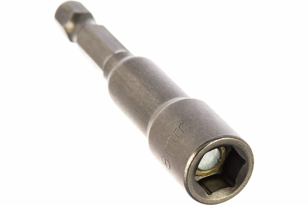 Бита торцевая магнитная, размер 8 мм, длина 65 мм, набор 2 шт MATRIX 11573, надёжная