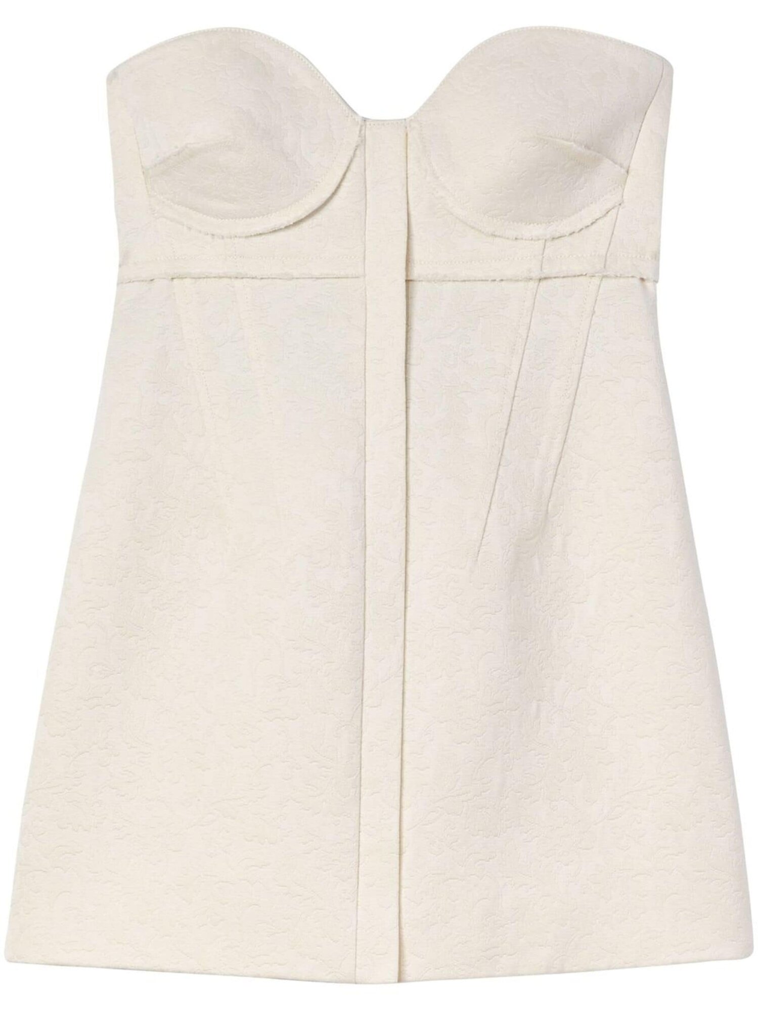 Топ Patterned-jacquard bustier top