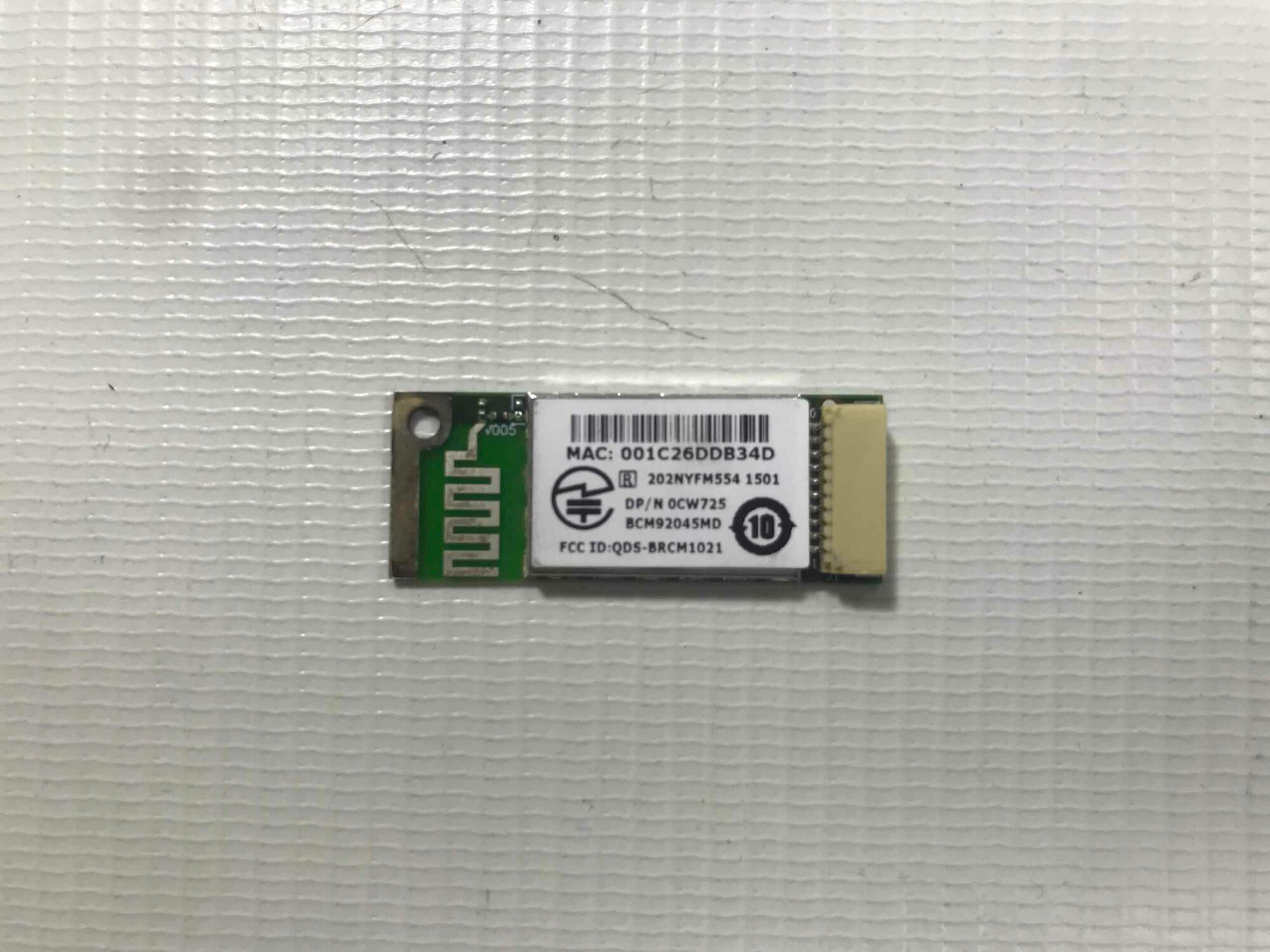 Bluetooth модуль для DELL XPS M1530