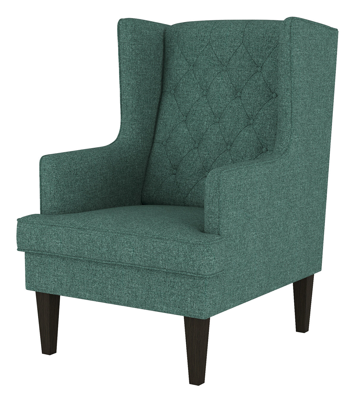 Кресло Токио Модель 018, с деревянными ножками, рогожка Sherlock 673