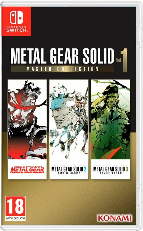 Игра Metal Gear Solid: Master Collection Vol.1 (английская версия) для Nintendo Switch