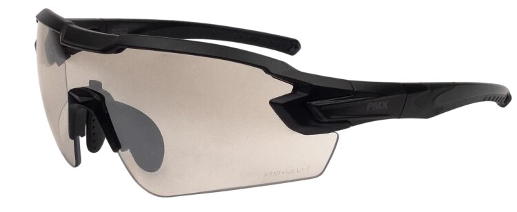 Очки баллистические стрелковые PMX Temper G-8480S Зеркально-серые 50%