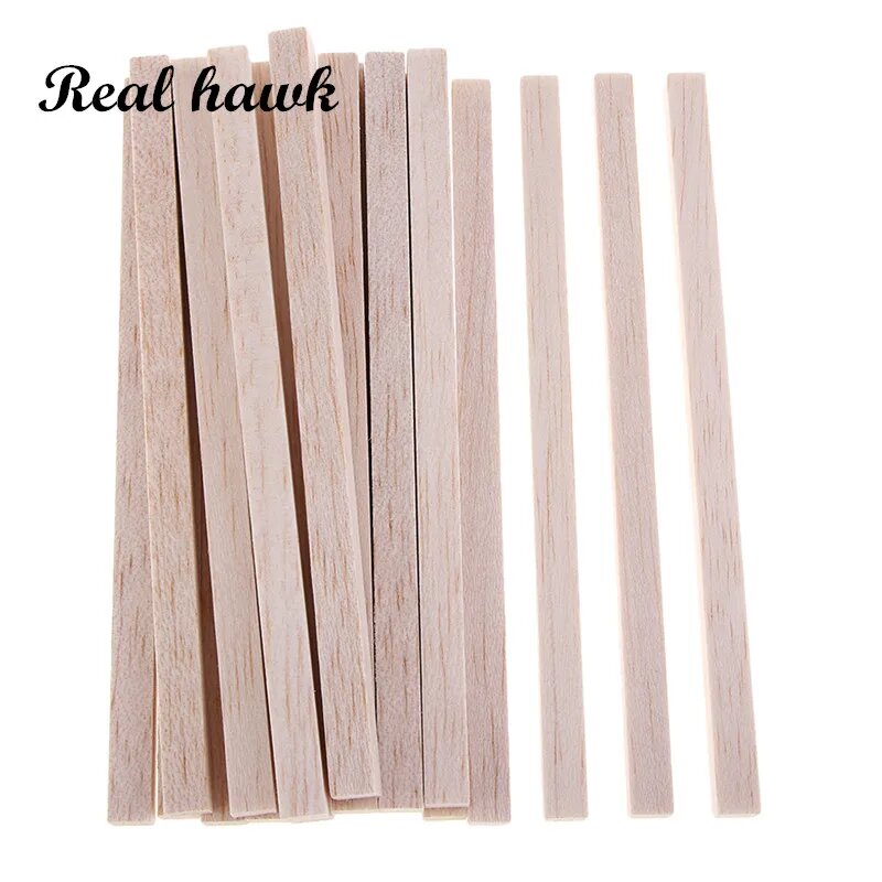 Деревянные палочки из пробкового дерева Real Hawk для творчества 150X8x8mm 20pcs