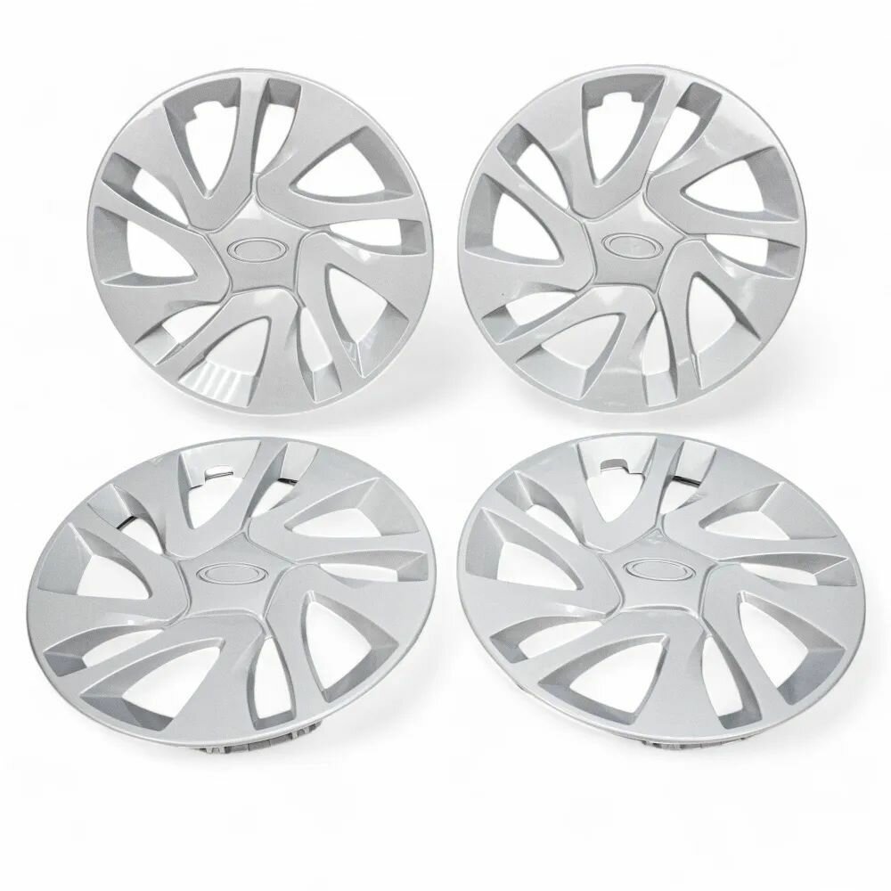 Колпаки на колеса Гранта R14 косой рисунок 4 штуки в комплекте