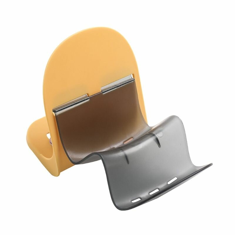 Для креативной мыльницы с волнистой воронкой и самоосушающимся контейнером на присоске