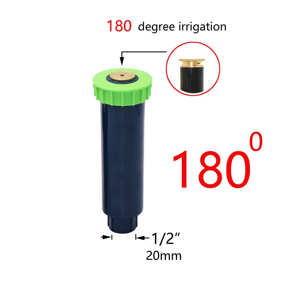 Спринклер для газона 180° Зеленый