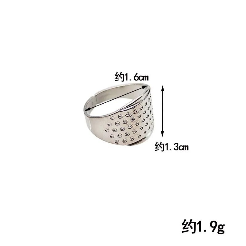 1 шт. античный протектор для пальцев наперсток обруч против скольжения кольцо ручная работа иглы наперсток для игл рукоделие бытовые инструменты для шитья своими руками