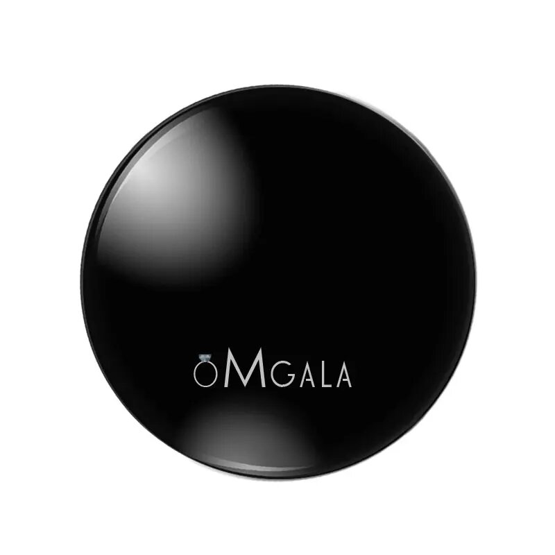 Кабошоны стеклянные OMGALA 10 шт. Черный, 25 мм, L