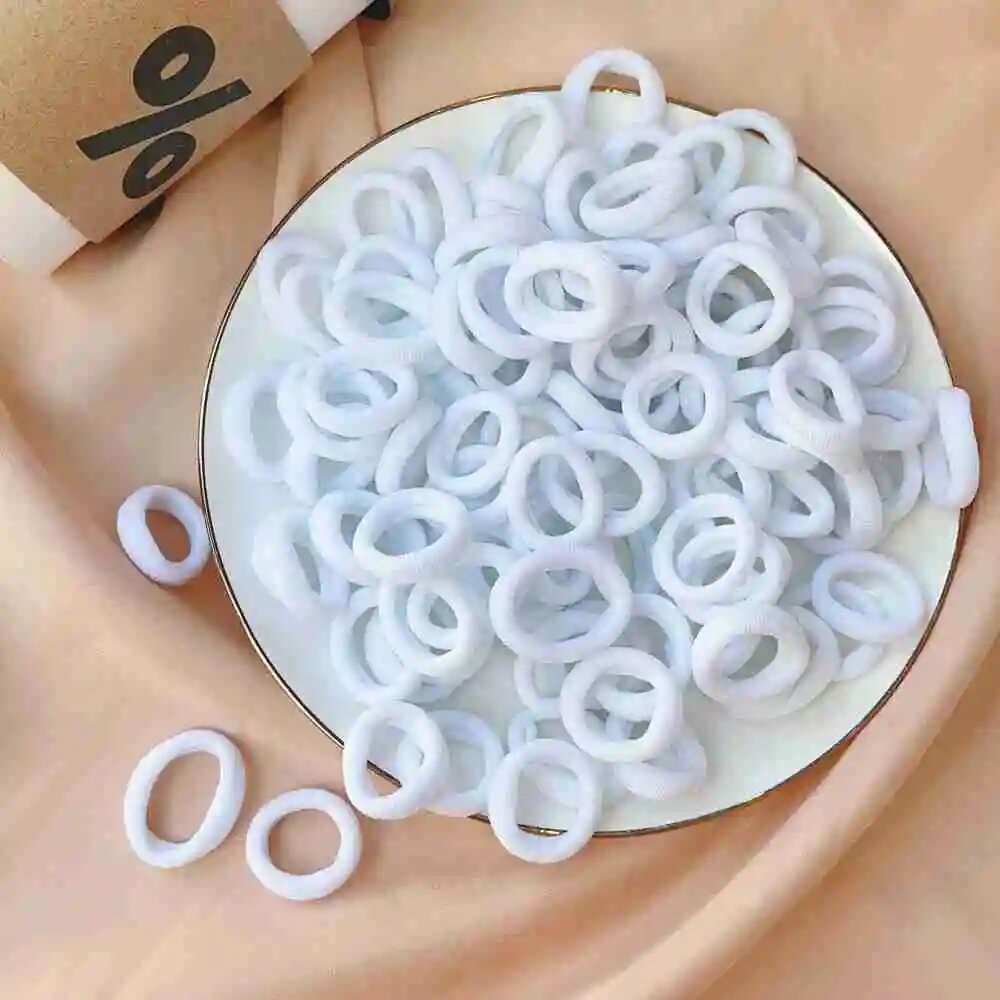 Детские резинки для волос KIDS BOWS, 20 шт. Белый, 2893-18