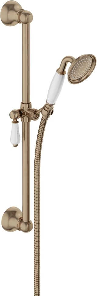 Душевой гарнитур Jacob Delafon Louise E24364-BCN 1 режим, золотой матовый
