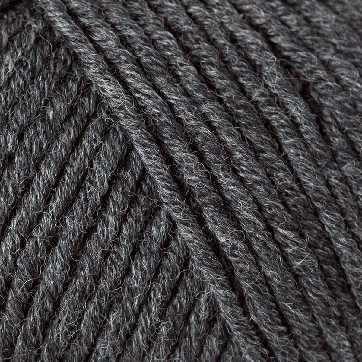Merino Extrafine 120 /Мерино Экстрафайн 120/ пряжа Schachenmayr, MEZ, 9807552 (00198, anthrazit meliert (антрацитовый меланж), серый)