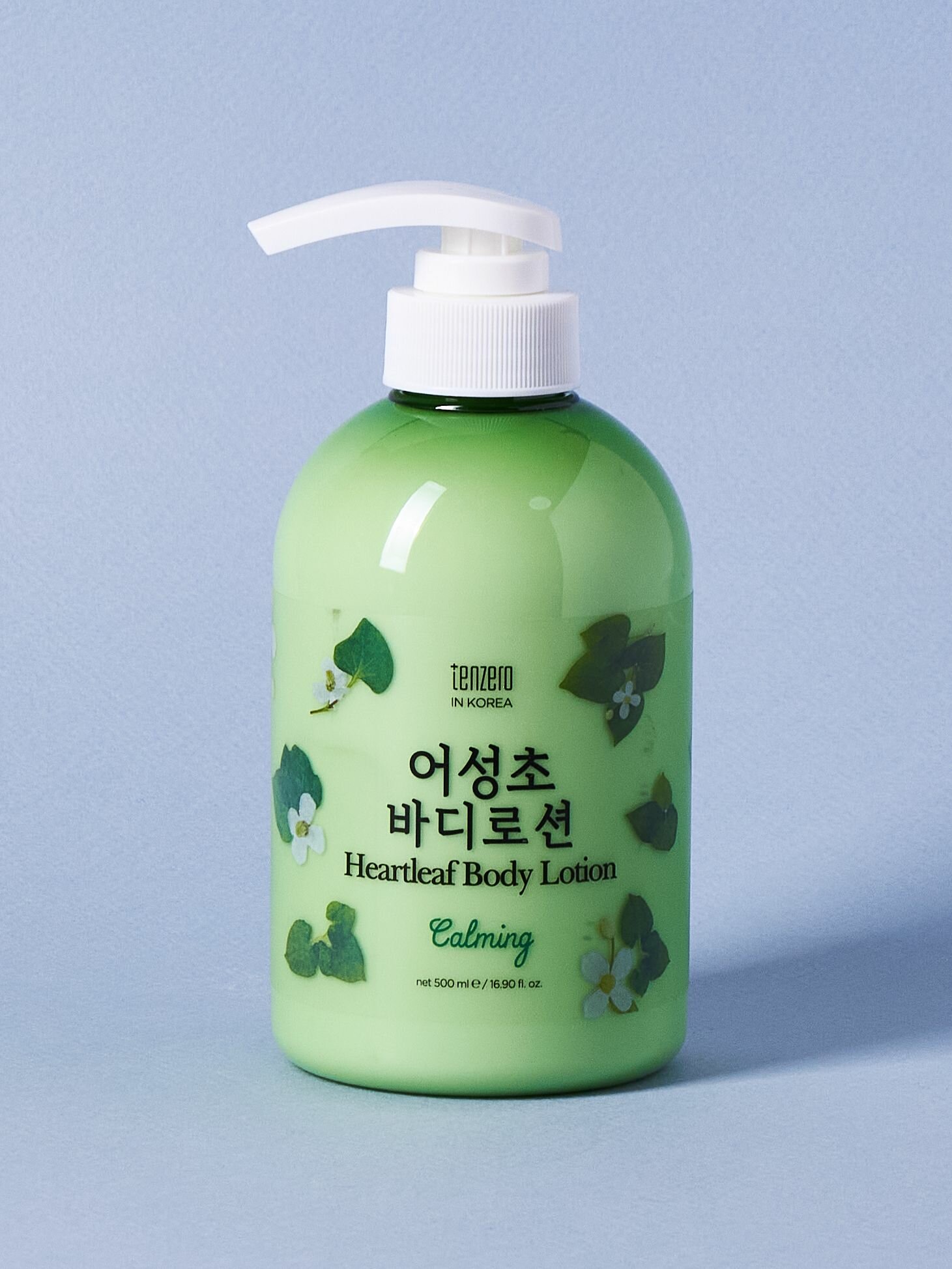 TENZERO Успокаивающий лосьон для тела с экстрактом хауттюйнии 500мл Calming Heartleaf Body Lotion