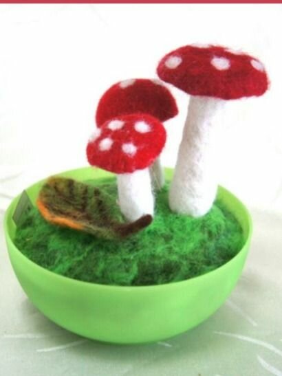 Игольница "Гриб мухомор"