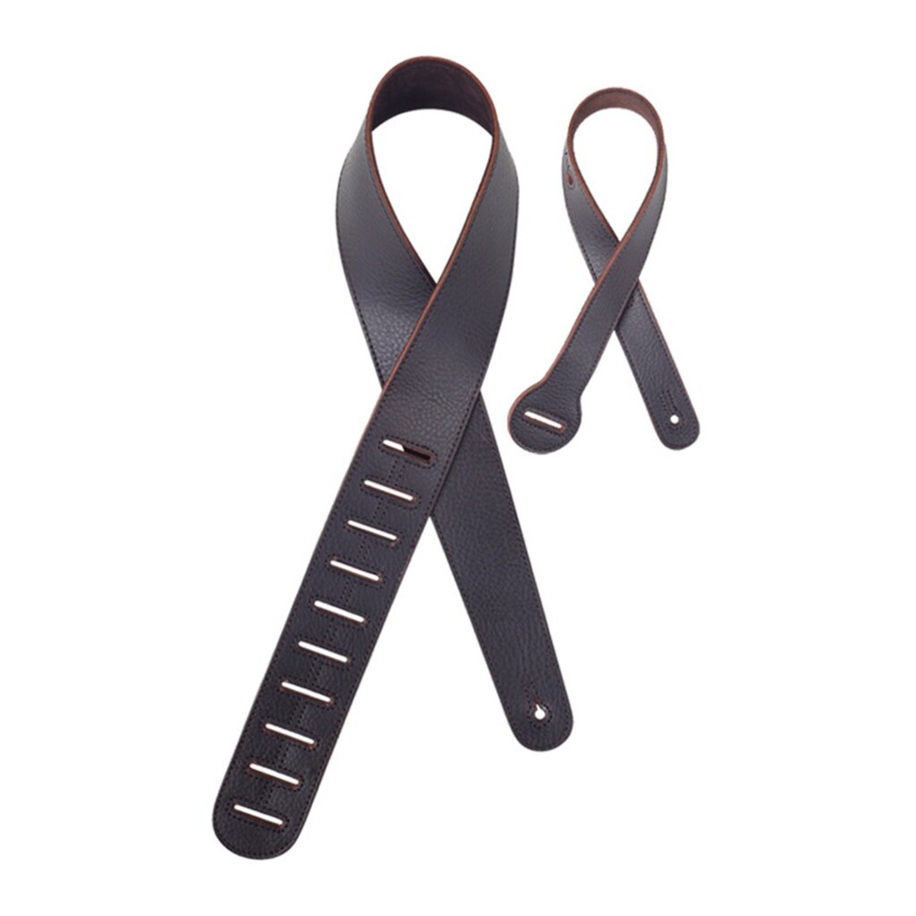 Adjustable Cowhides Leather Guitar Strap Electric Acoustics