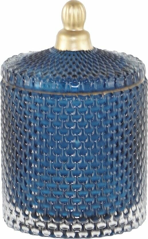 Банка с крышкой 9х9х15см