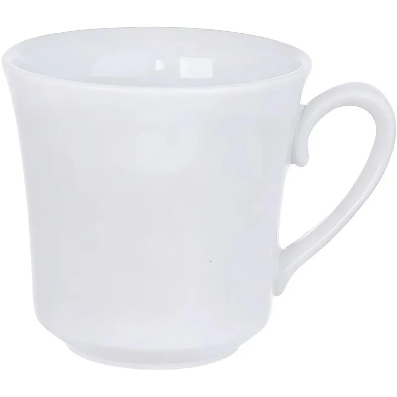 Кружка 250 мл Белье Рассвет 24шт/уп Дулевский фарфоровый завод 1842862 26162