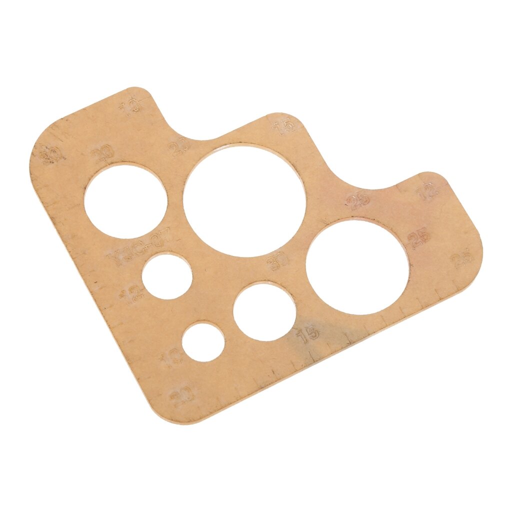 Прозрачный Акриловый Шаблон Круга, Шаблоны Для Сшивания Углов Инструмент Для Позиционирования Кожи Трафарет Для Линейки Для Сшивания Круглых Углов