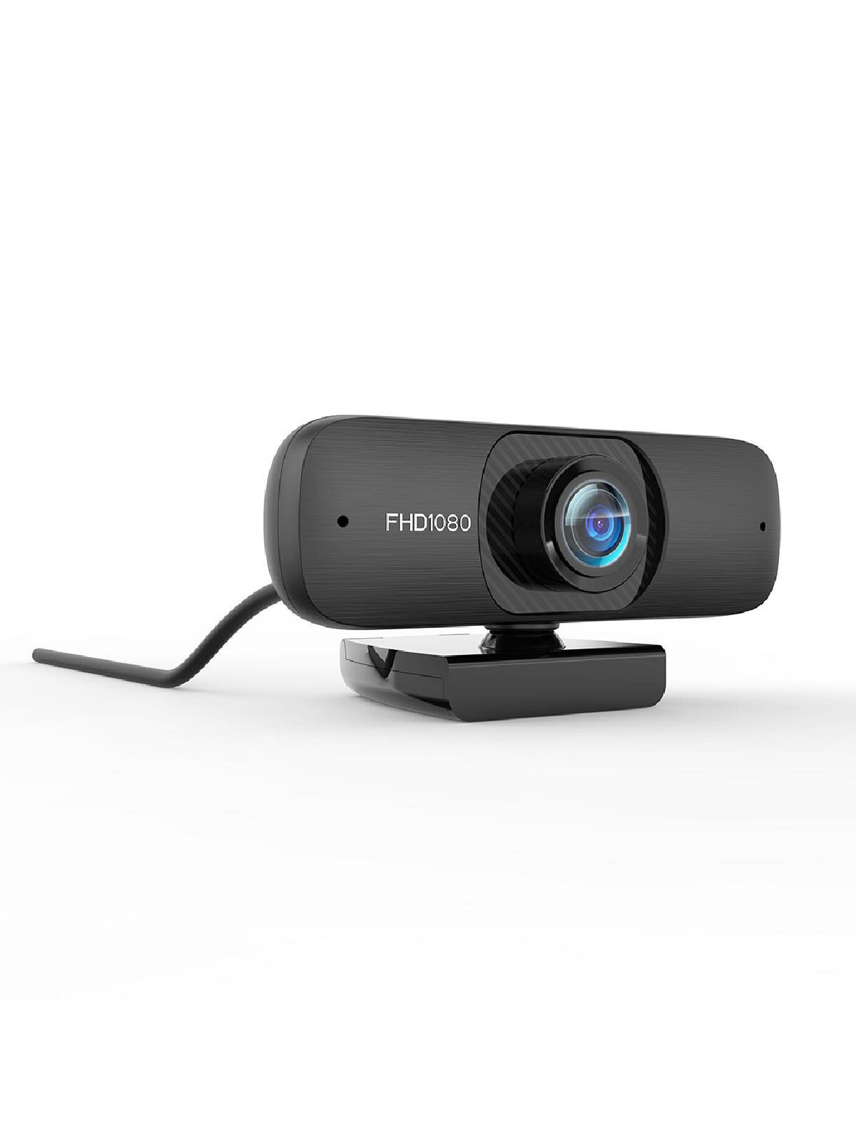 1080P/2K 90° Wide-Angle Webcam with Mic & Privacy Cover Free Drive Autofocus Computer Camera for Video Calling＆Recording