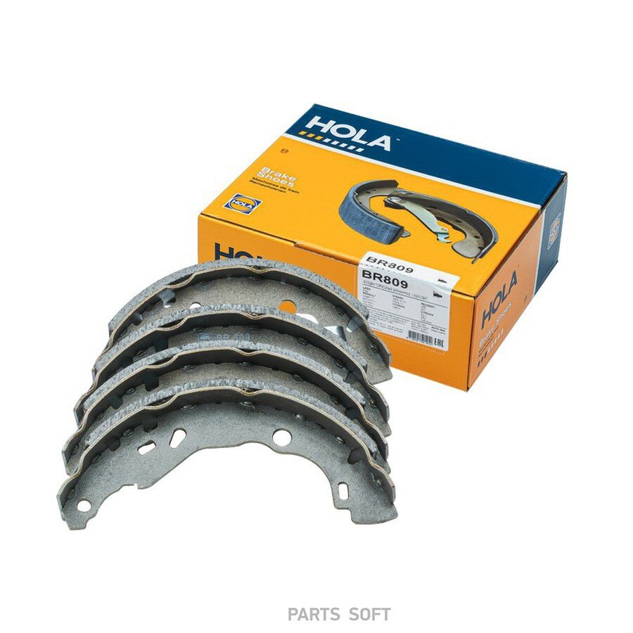 HOLA Тормозные колодки барабанные LADA Xray RENAULT Logan I/II , Sandero I/II, Symbol II, Clio II/IV HY