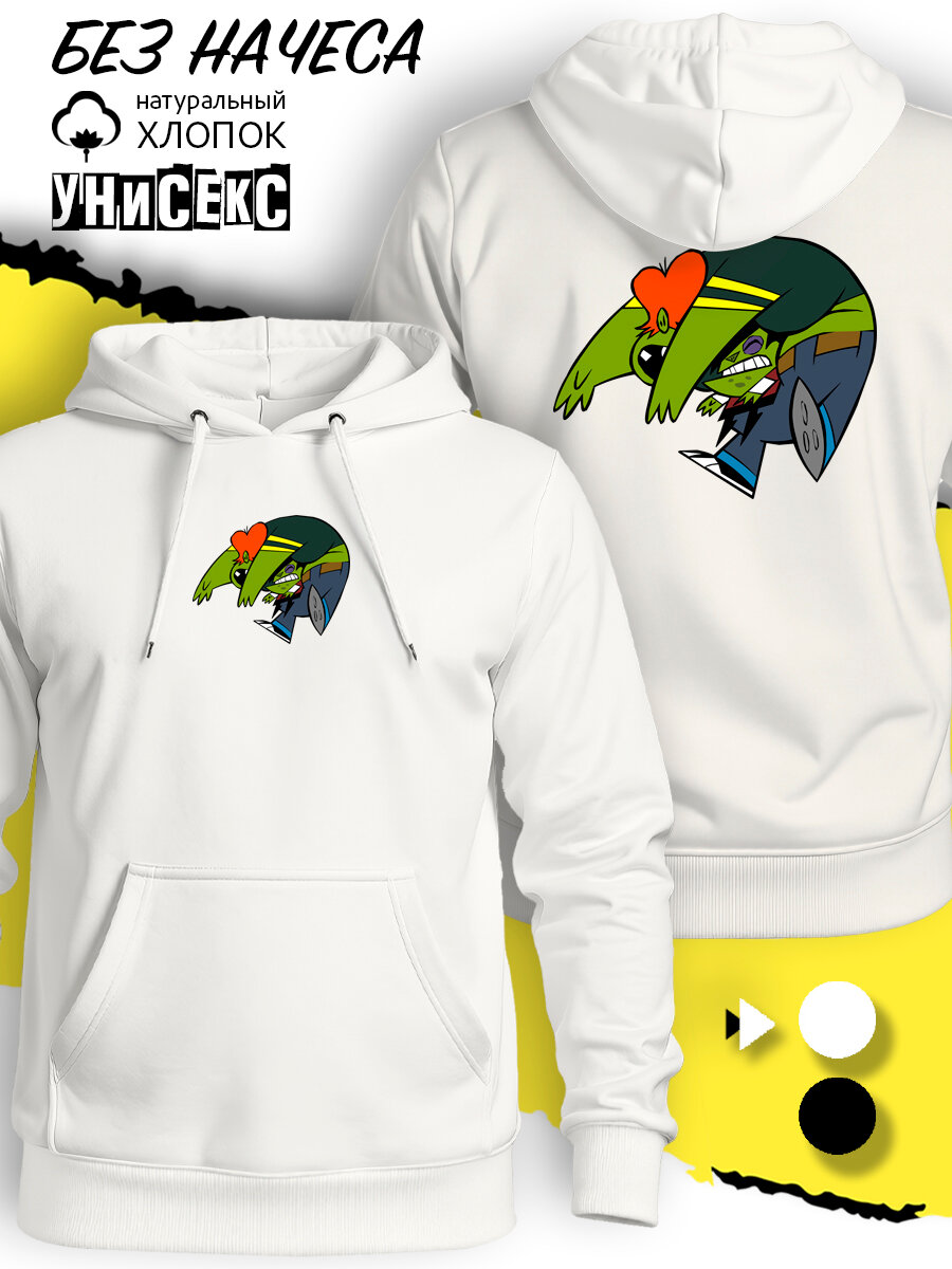 Худи Толстовка свитшот зеленый гоблин