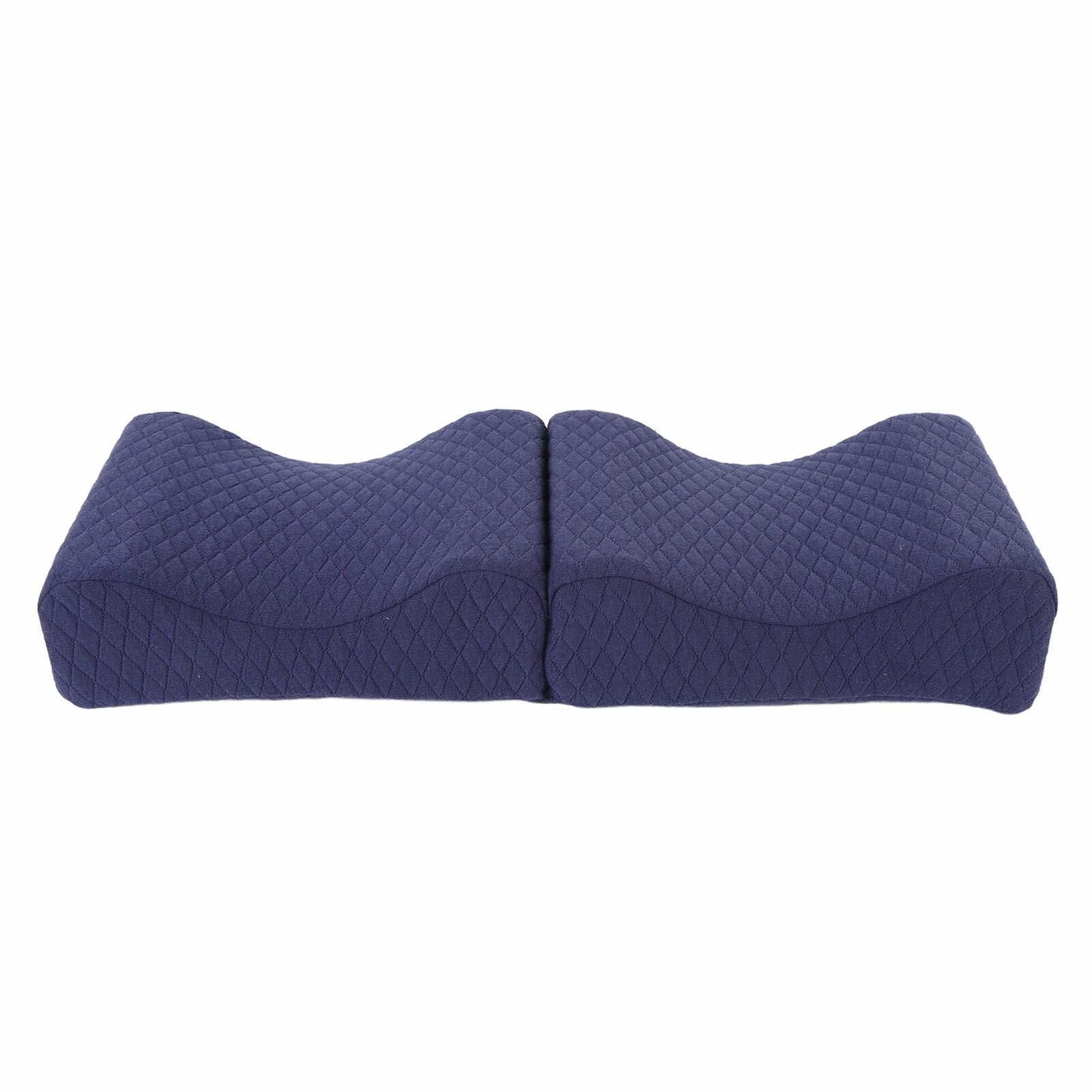 Подушка для коленей из пенополиуретана с эффектом памяти для тех, кто спит на боку. Мягкая эргономичная подушка для приподнимания колена, изогнутая подушка между ног.