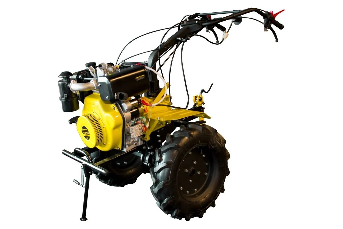 Мотоблок дизельный Champion DC1193E [9.5 л. с, ширина - 110 см, глубина - 30 см, 5.5 л, 176 кг]