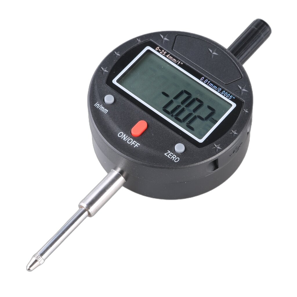 0-12.7 мм точный высотомер разрешение 0.01/0.005 мм IP54 цифровой дисплей индикатор глубиномер прибор