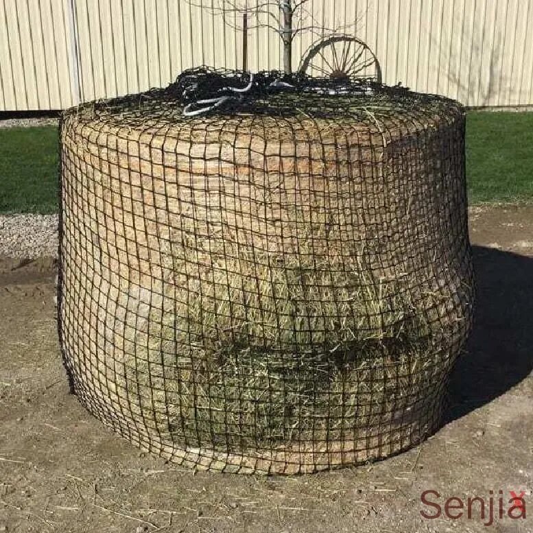 Рептух медленная кормушка "Рулон", Обычная модель, толщина нити 4мм Высота составляет 1,2 метра, а окружность 4,8 метра, рептух для лошадей, кормушка для лошади