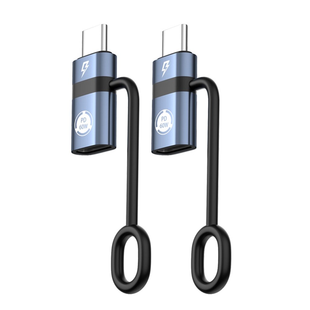 Зарядное устройство с разъемом USB C мощностью 60 Вт выполнено в металлическом корпусе с поддержкой нескольких устройств