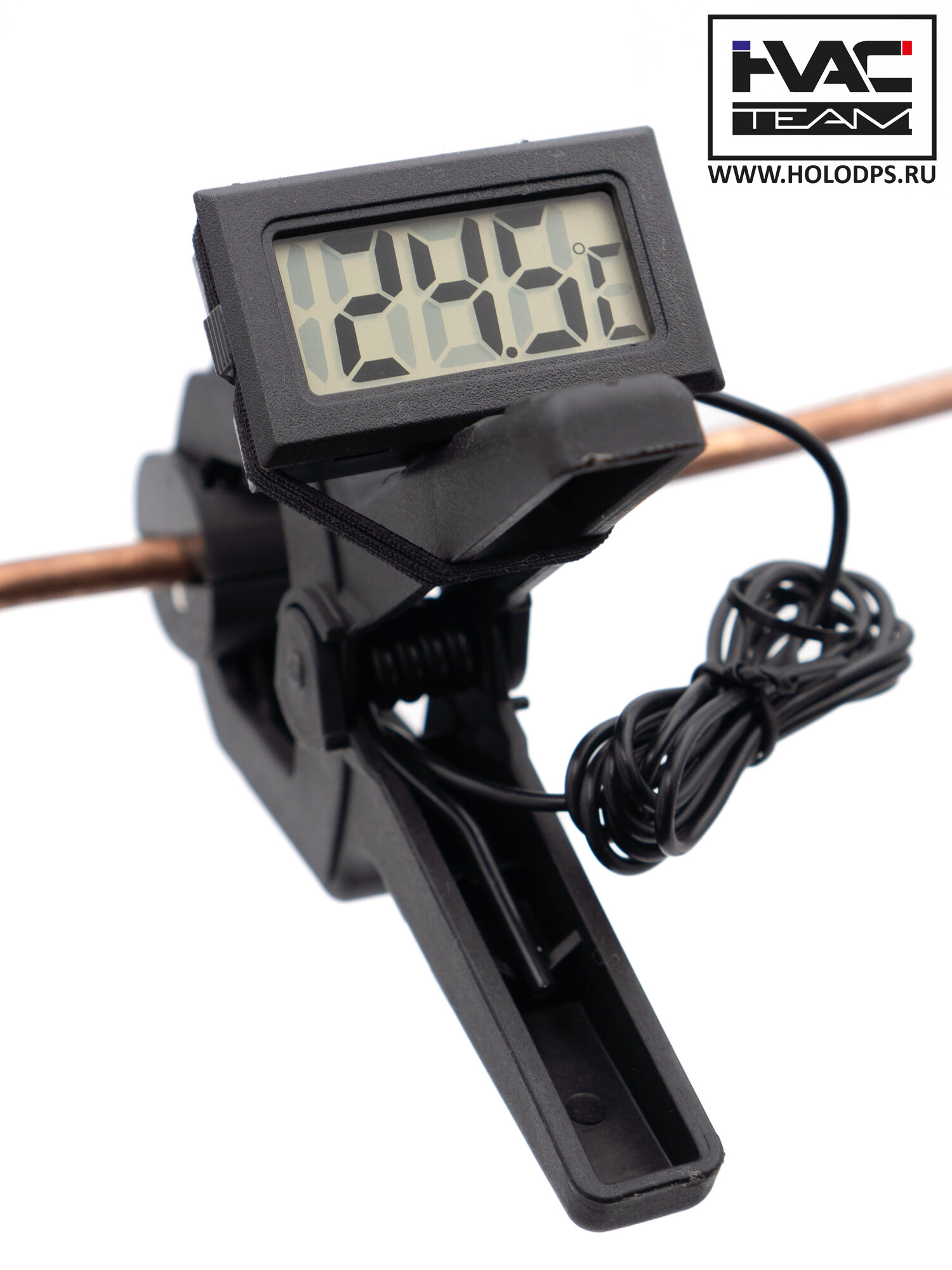 Клещи для измерения температуры труб 6-19 мм. HVAC team