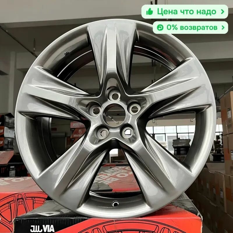 FADI 19-дюймовые легкосплавные диски и стальные обода, подходящие для Toyota RAV4, Highlander, Reiz, Vellfire, Crown и Camry Колесный диск Штампованный 19x7.5" PCD5х114.3 ET30 D60.1