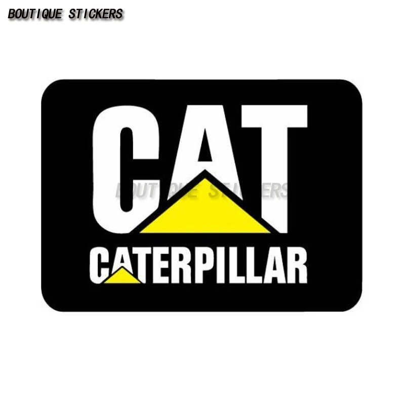 Cat And Chicken Beauty Lie Down Caterpillar Ute Cut Виниловый водонепроницаемый JDM Van Bike Offroad RV Автомобильные внешние аксессуары Sticke 012, Long Side-10cm