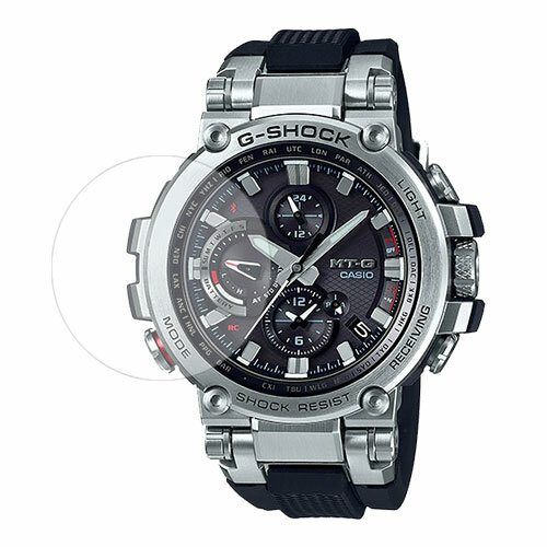 Скрин Мобайл защитный экран для часов Casio MTG-B1000-1A из гидрогелевая плёнка прозрачная