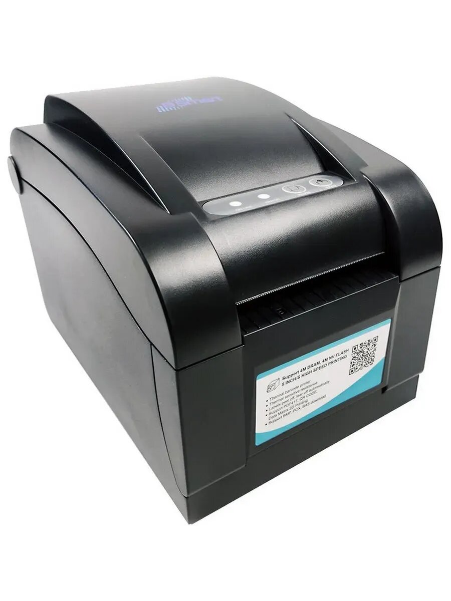 Принтер этикеток BS350, термо, 203dpi, RS232, USB