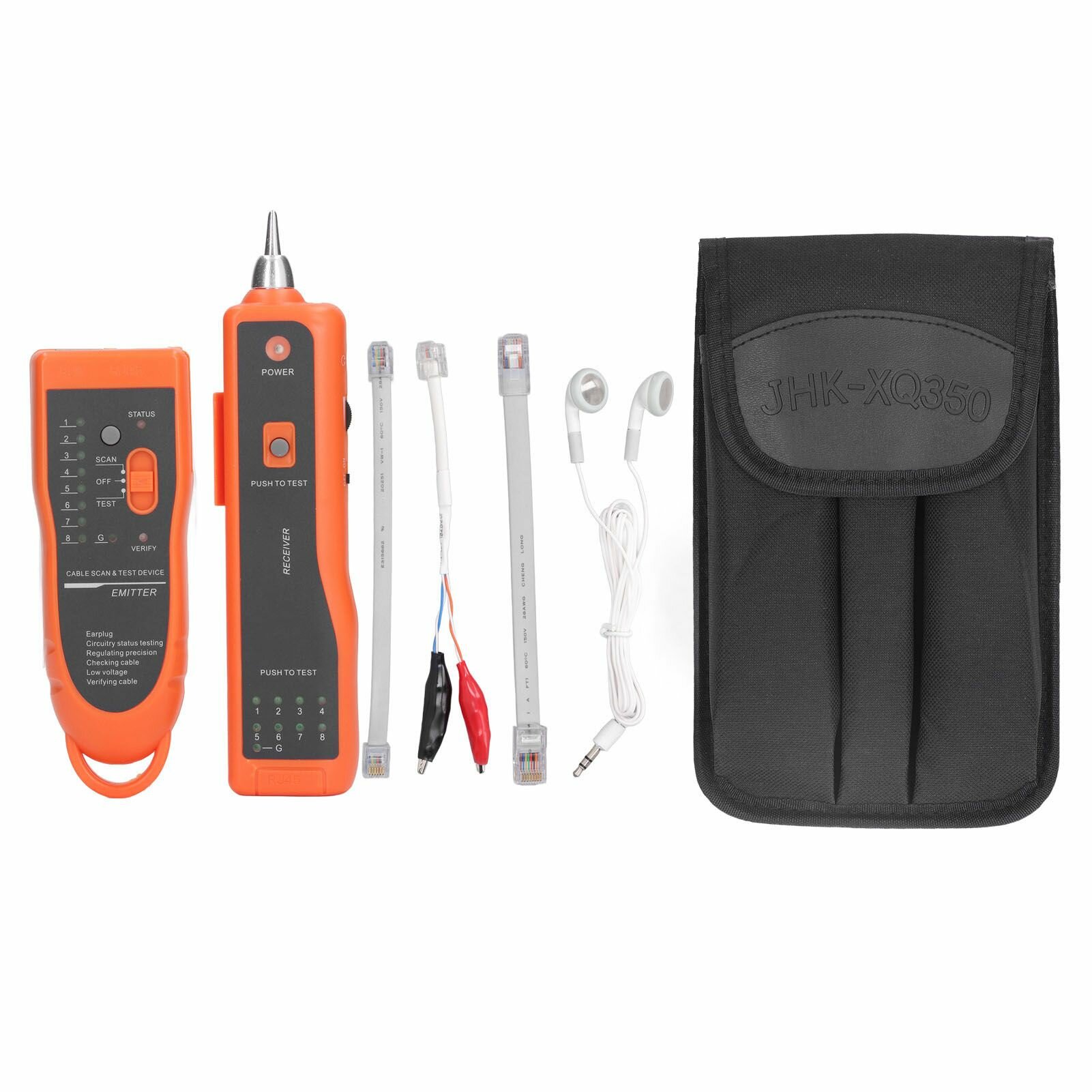 Поиск проводов с наушниками. Многофункциональный локатор проводов сети RJ11 RJ45