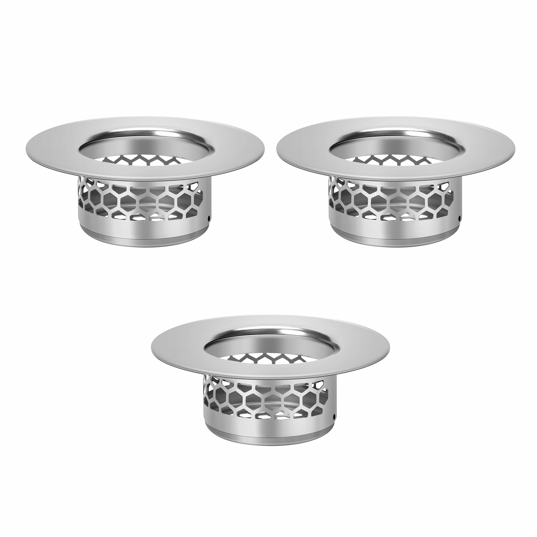 Сетка для стоков в ванной комнате из нержавеющей стали, фильтр для раковины диаметром 1,25 дюйма для ванны, умывальника, мобильного дома, сетчатые фильтры 3 штуки