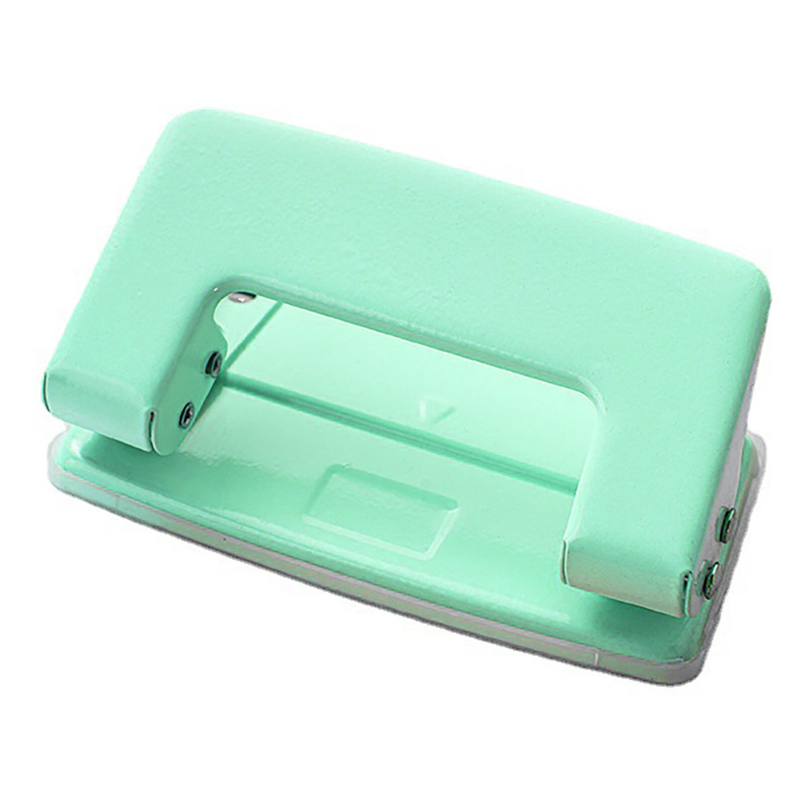 Double Hole Punch 6mm Spacing 2 Paper Puncher Desktop Punching Tool for 1mm Thick Type 3