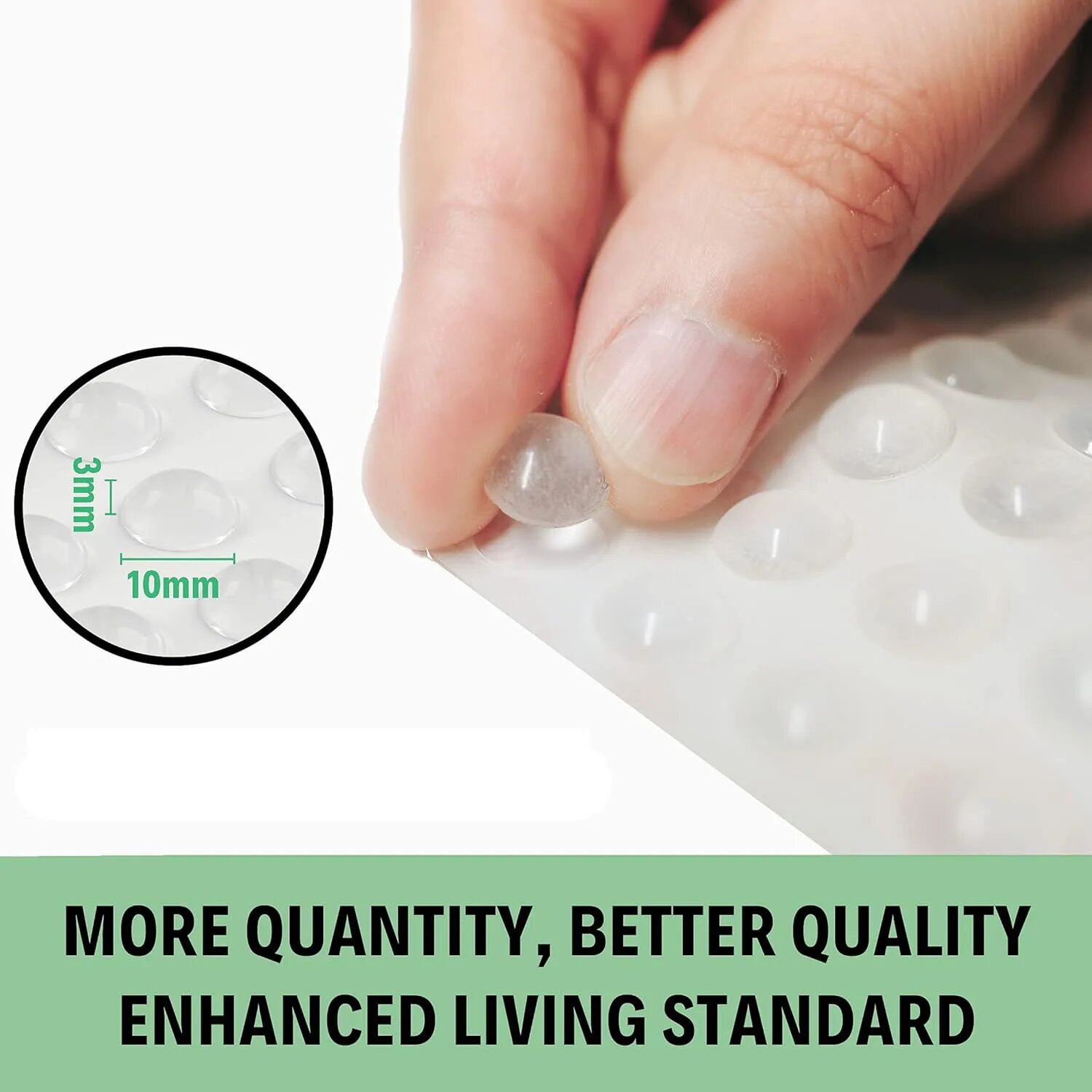 Силиконовые дверные бампера для шкафов 500pcs