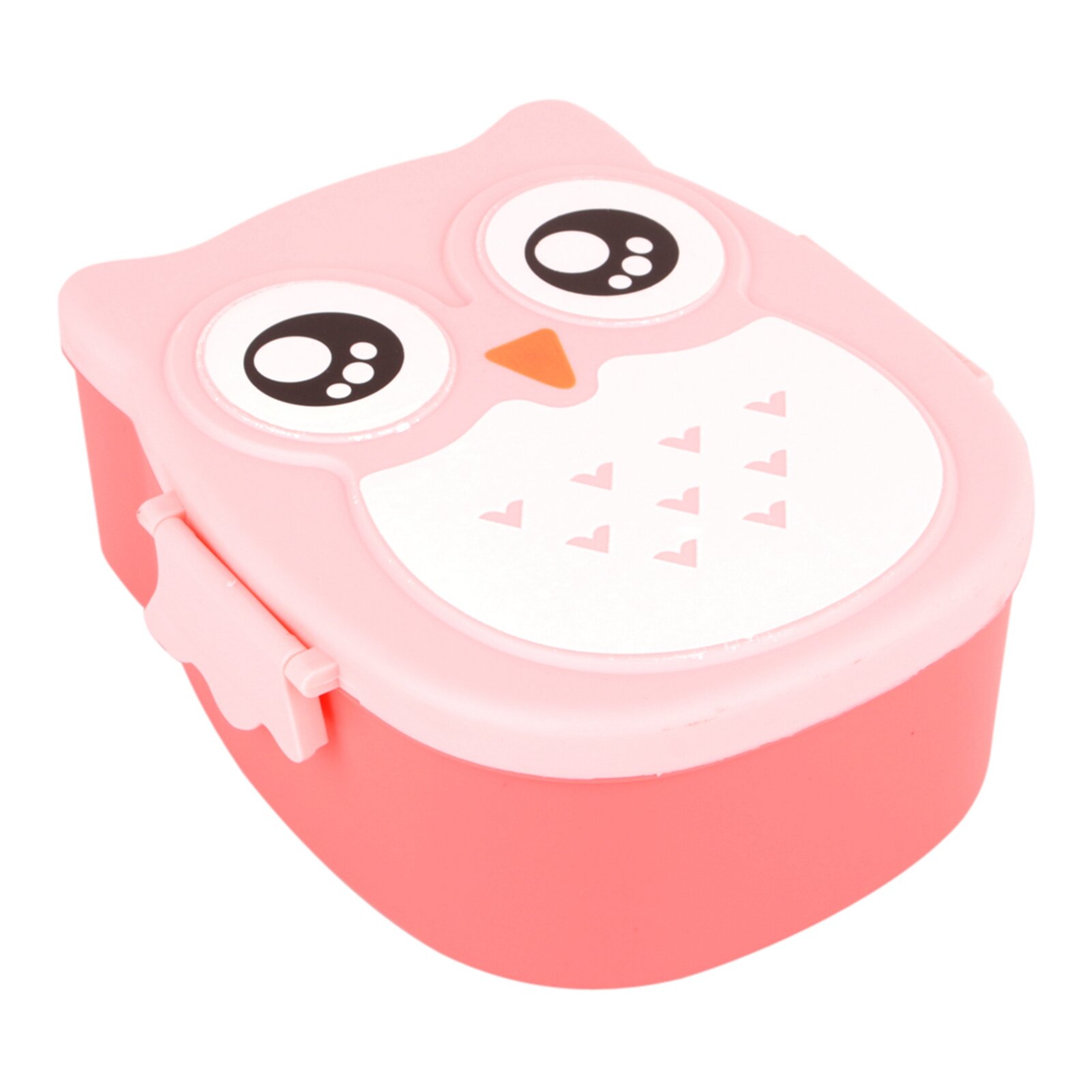 Пластиковый портативный мультфильм Сова Ланч-бокс Еда Безопасный контейнер для хранения в микроволновой печи