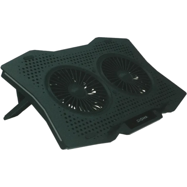 Digma D-NCP180-2X110 NoteBook Cooler (17-20дБ, 1200об/мин, 2xUSB2.0, USB питание) 2078647
