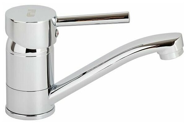 Смеситель для кухни оптима однорычажный, излив 15 см